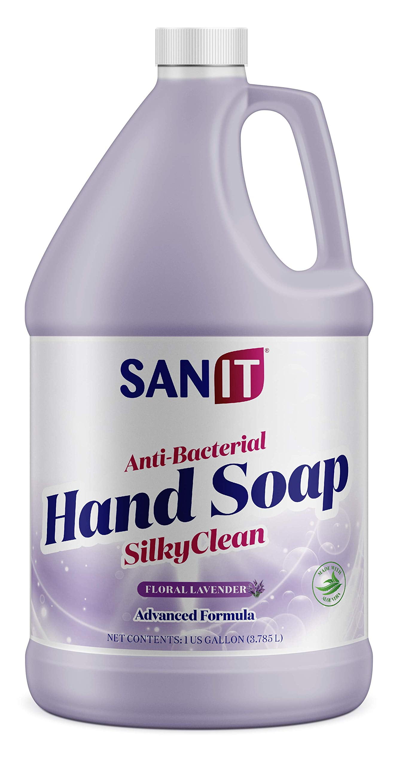 Sanit Antibacterial Liquid Hand Soap Refill - Coconut Oil, Aloe Vera ...