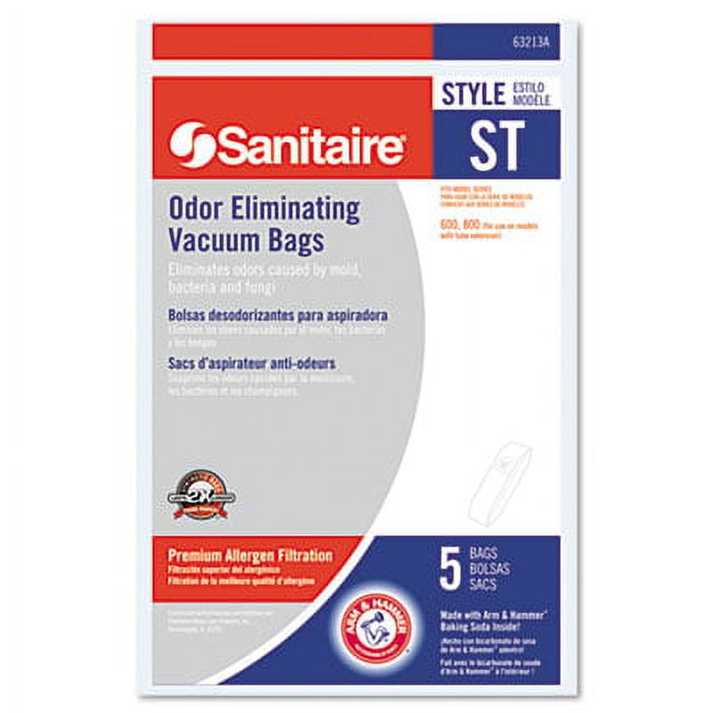 Sanitaire Style ST Disposable Vacuum Bags for SC600 and SC800 Series, 5 ...