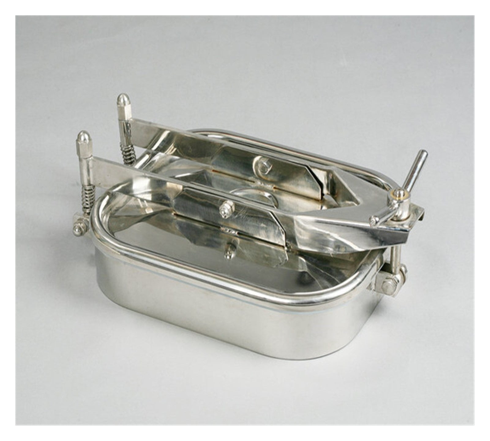 Sanitary 17in. x 13in. Rectangular Tank Manhole Cover Silicon/EPDM ...