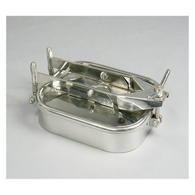 Sanitary 17in. x 13in. Rectangular Tank Manhole Cover Silicon/EPDM ...