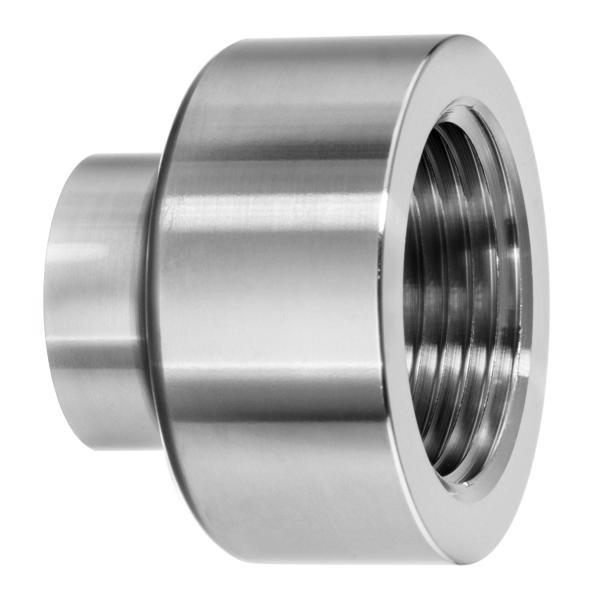 Sanitary Fitting - 304 Stainless Steel Polished - Butt Weld - Female ...