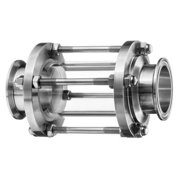 Sanitary Fitting - 304 Stainless Steel - Quick-Clamp - Sight Glass - 1 ...