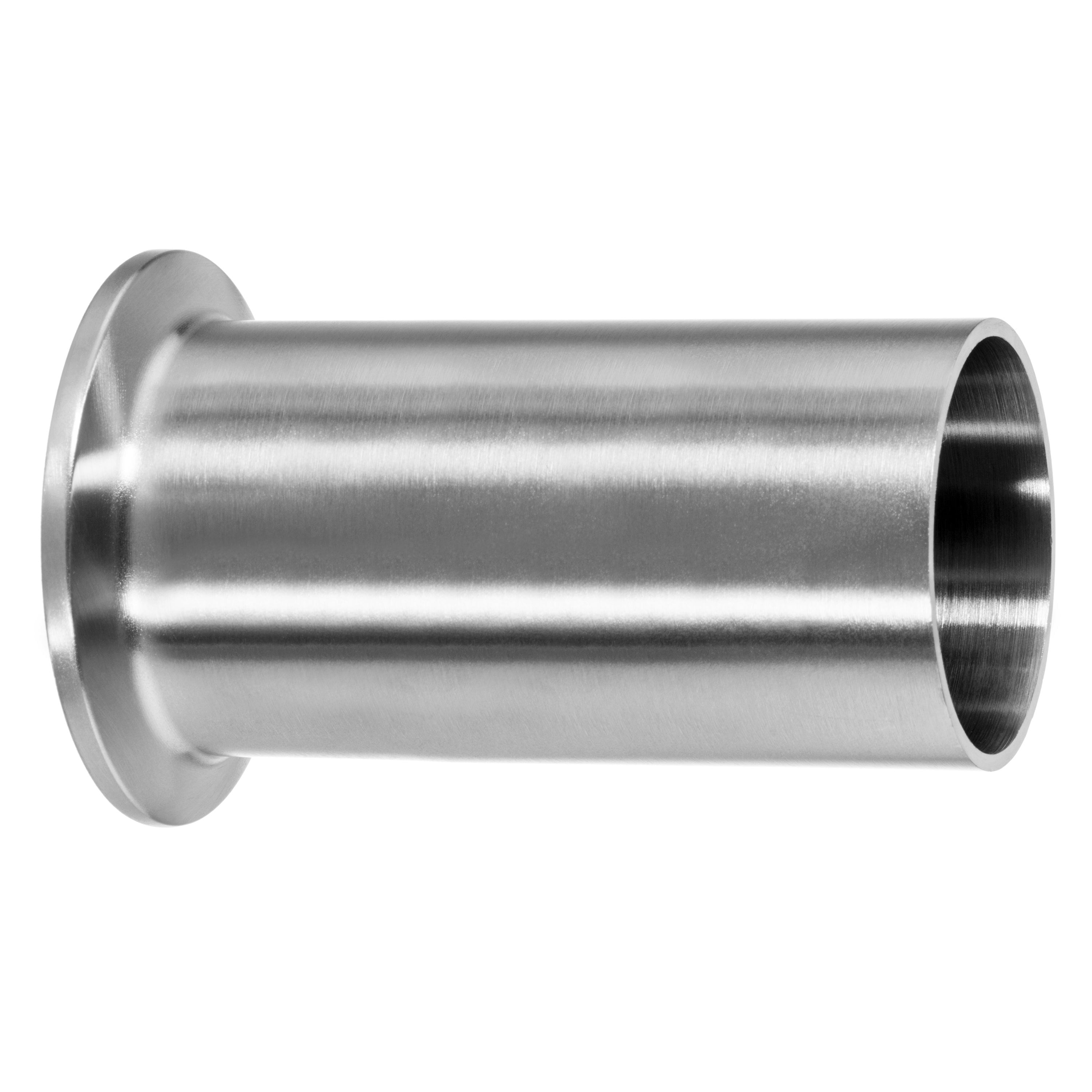 Sanitary Fitting - 316 Stainless Steel - Ferrule - 3" Long - 2-1/2 ...