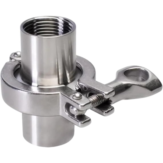 Sanitary Fitting SUS304 316L BSPT Tri Clamp Set 1/8"-4" For Homebrew ...