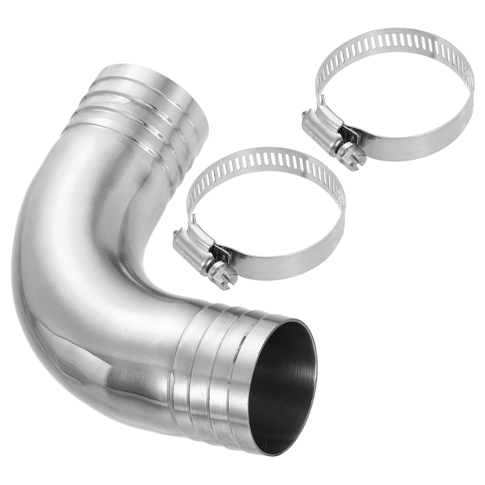Sanitary Hose Barb Fitting , 1-1/2" Barbed x 1-1/2" Barbed 90 Degree ...