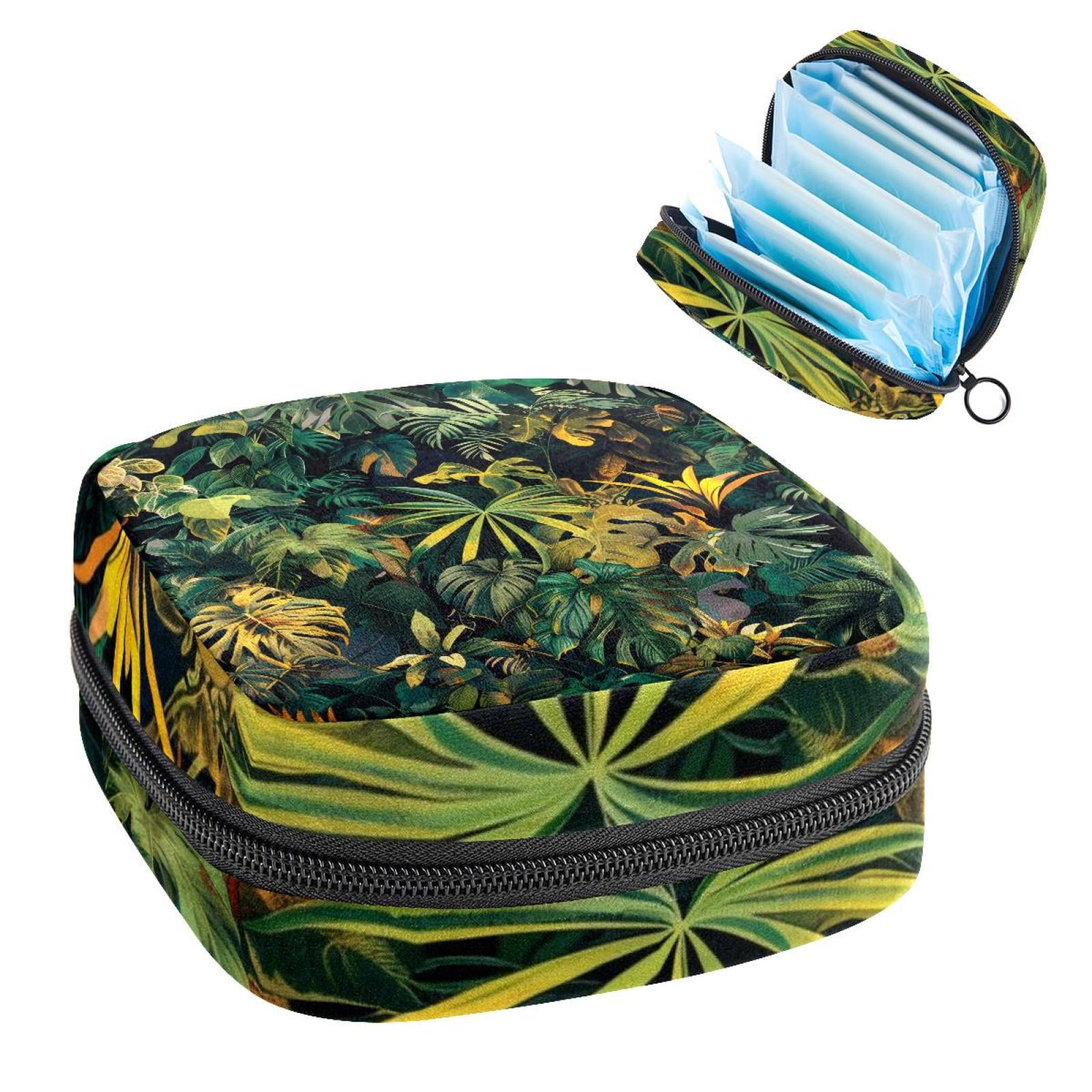 Sanitary Napkin Storage Bag for Girls Women, Portable First Period Pads ...