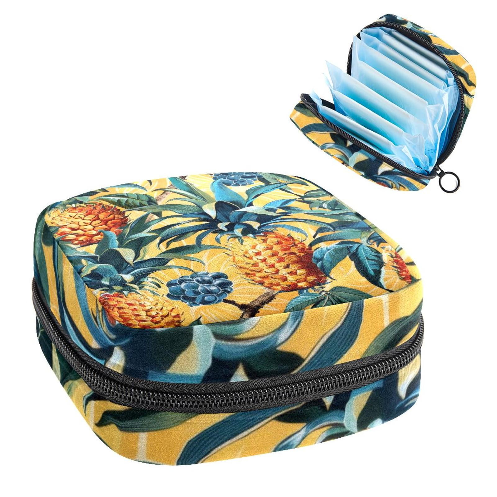 Sanitary Napkin Storage Bag for Girls Women, Portable First Period Pads ...