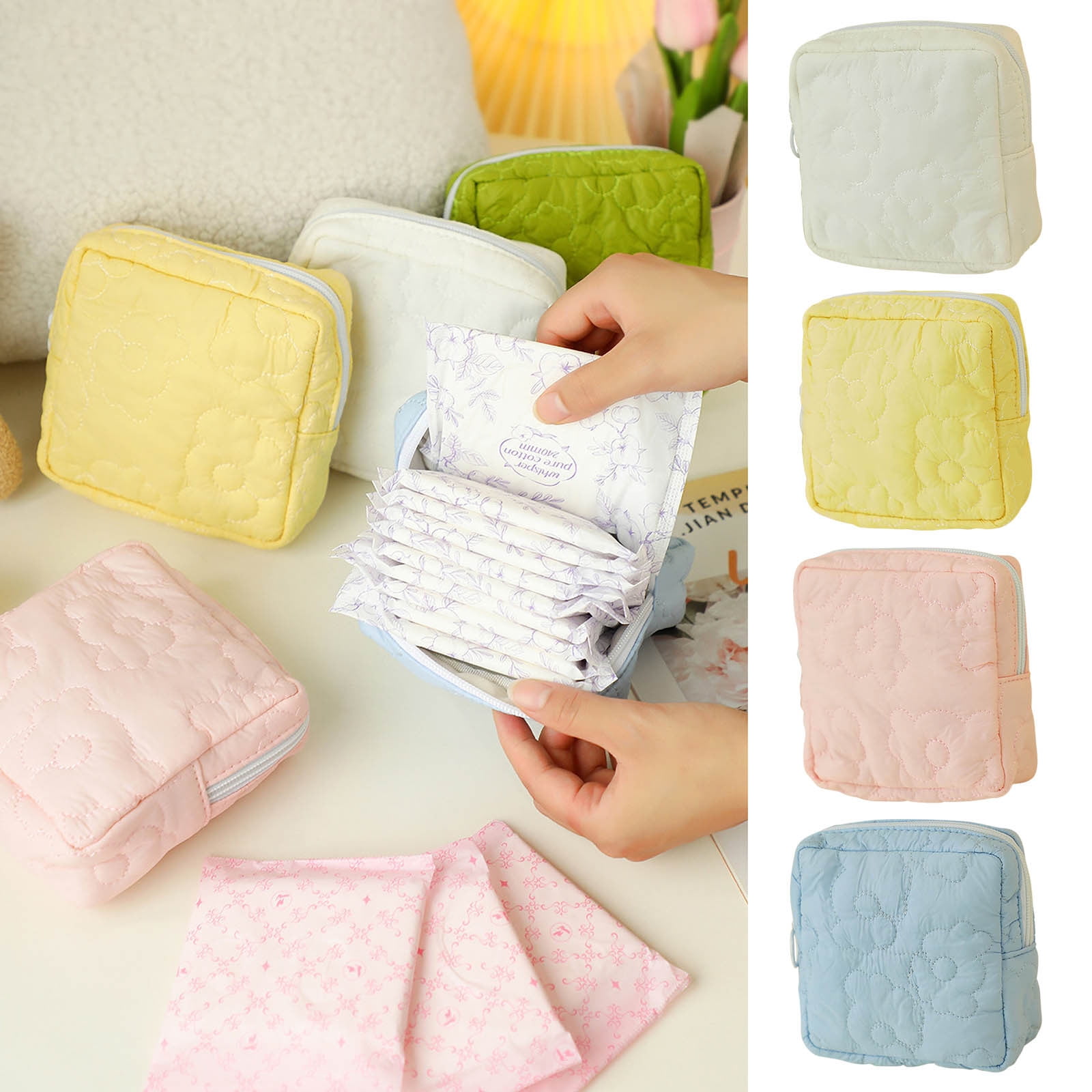 Sanitary Napkin Storage Bag Large Capacity | Modern Handbag Shape ...