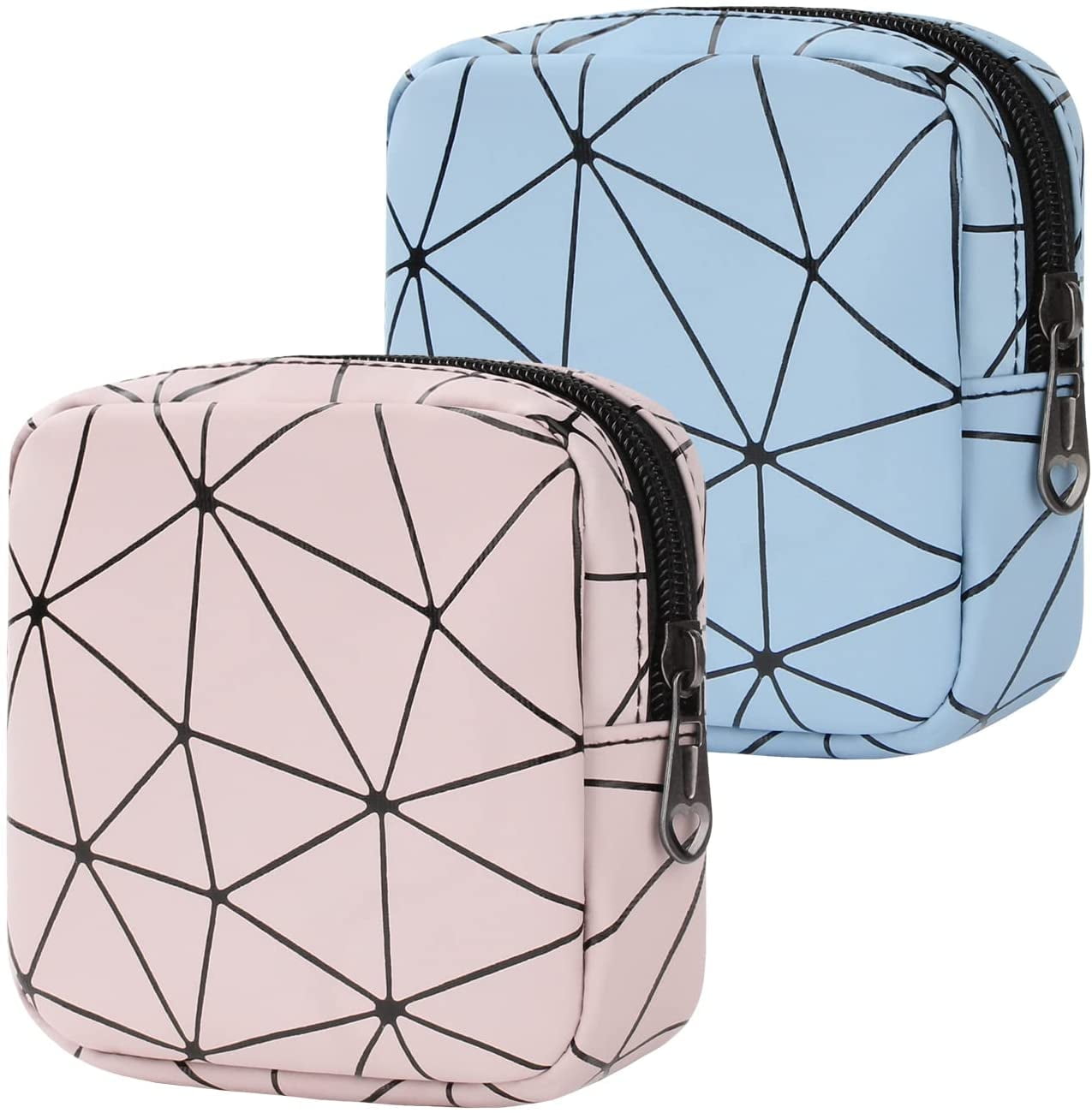 Sanitary Napkin Storage Bag, Menstrual Cup Pouch Nursing Pad Holder ...