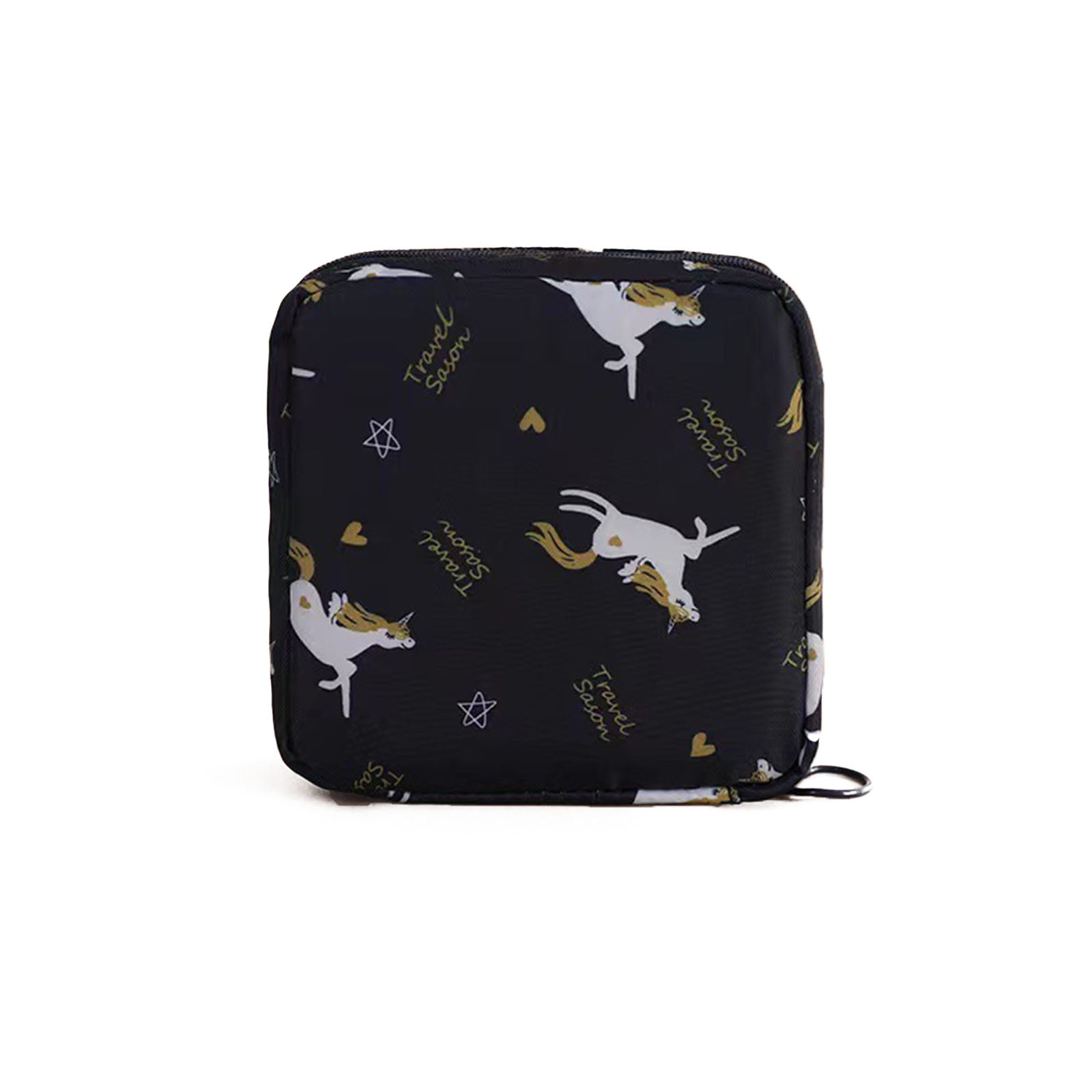 Sanitary Napkin Storage Bags Period Bag Pad Bags School Sanitary Pouch with Zipper for Teen ...