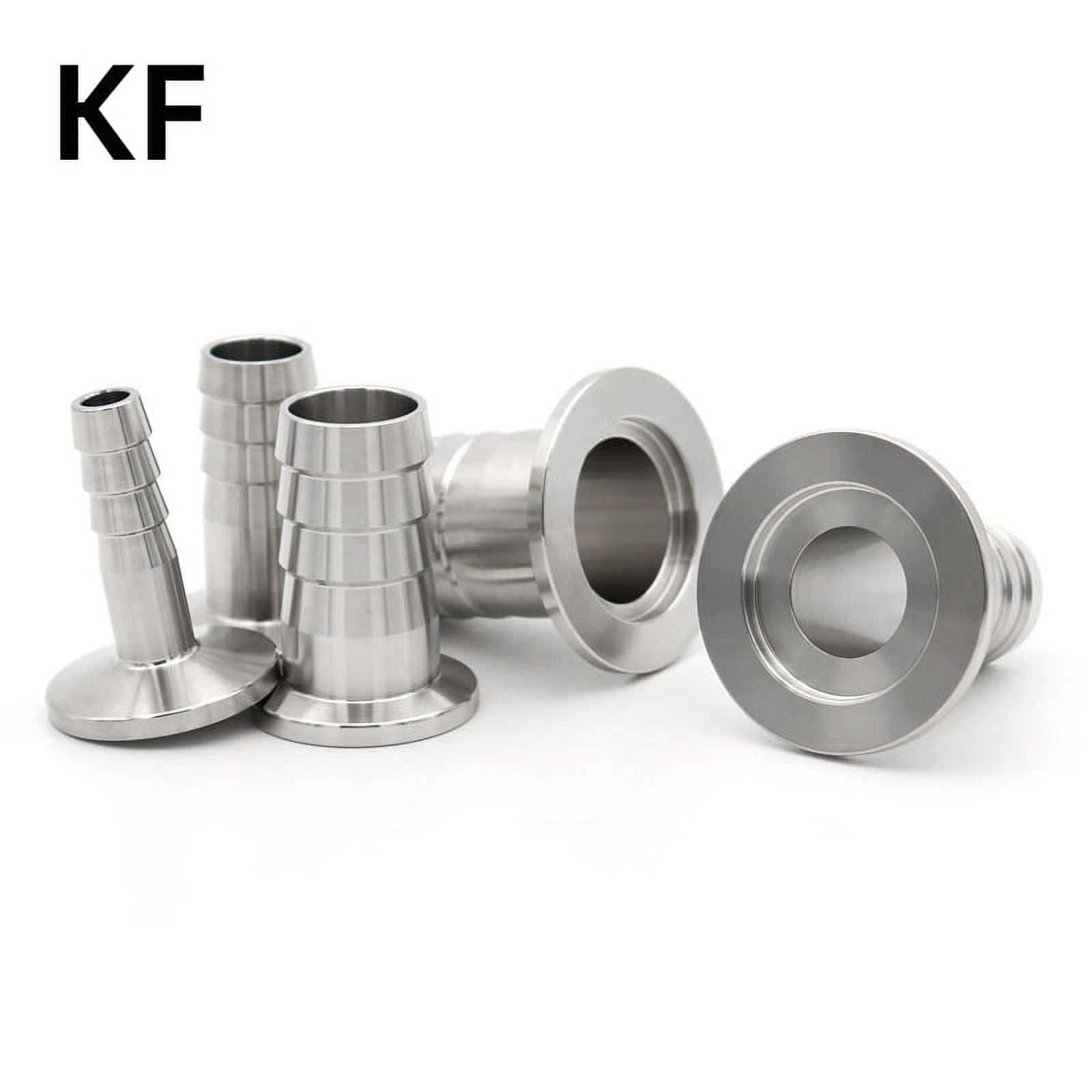 Sanitary Stainless Steel 304KF10 KF16 KF25 KF40 KF50 Vacuum Hose Barb OD6 8 13 16 20 25 38mm ...