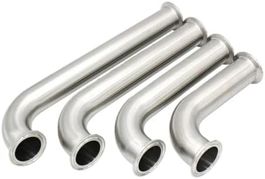 Sanitary Tri Clamp Elbows 90 Degree Long Clamp Elbow 1" 11/4" 11/2" 2 ...