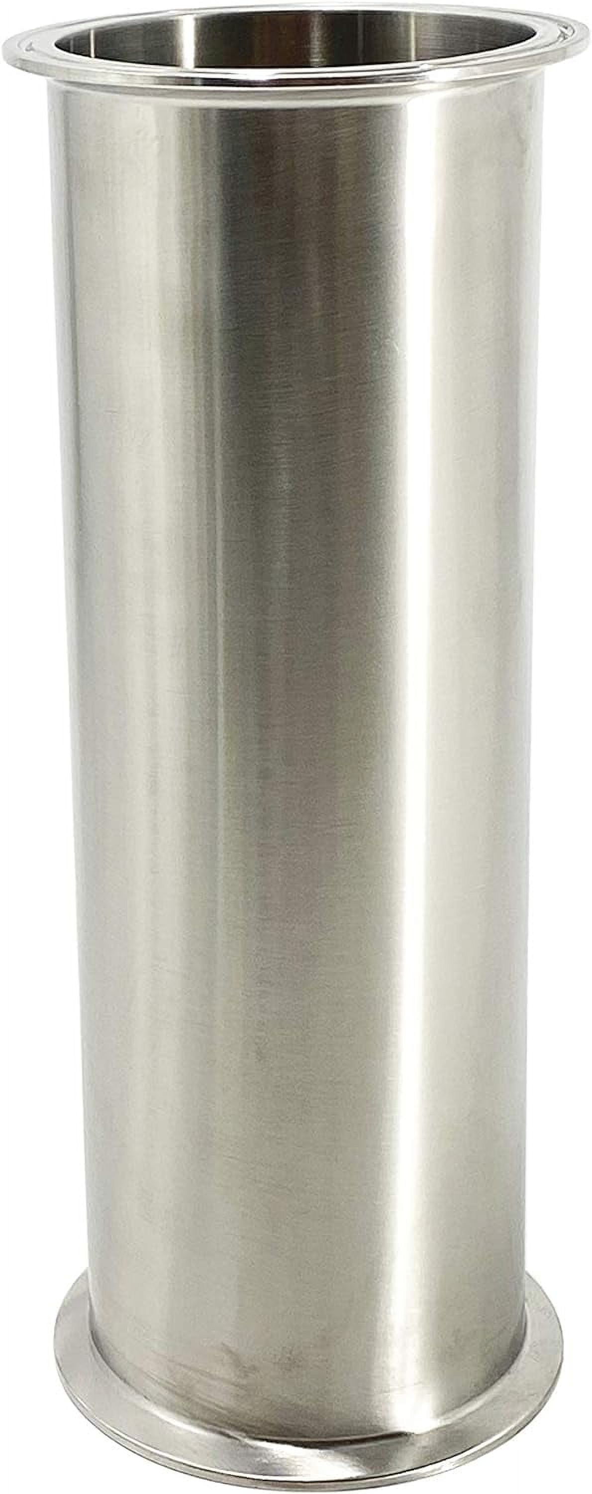 4" Sanitary Tri Clamp Spool 6" Length Stainless Steel 304 Round Tubing ...