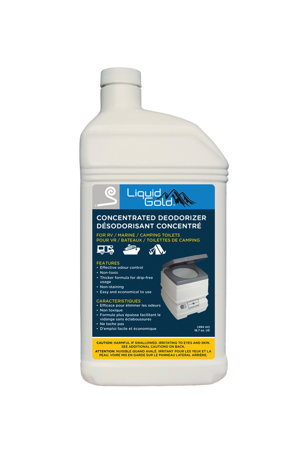 Sanitation Equipment 6016-X Liquid Gold Deodorizer, 16-Ounce - Walmart.com