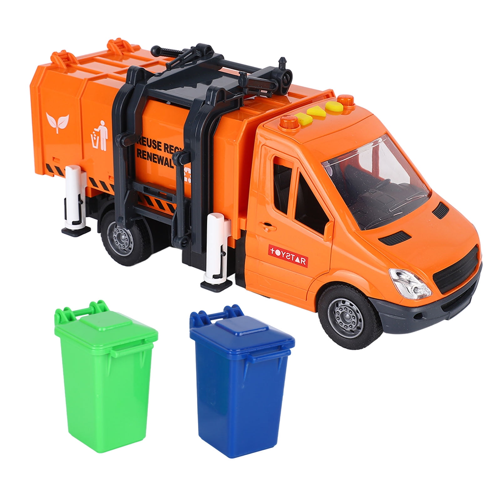 Sanitation Garbage Truck Model Sanitation Vehicle Diecast Model Car ...