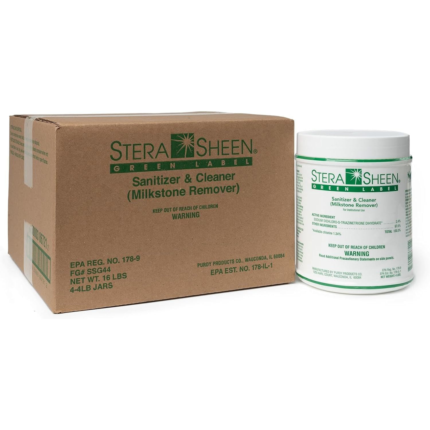 Sanitizer, Cleaner, & Milkstone Remover - Cleaner & Sanitizer for Soft ...