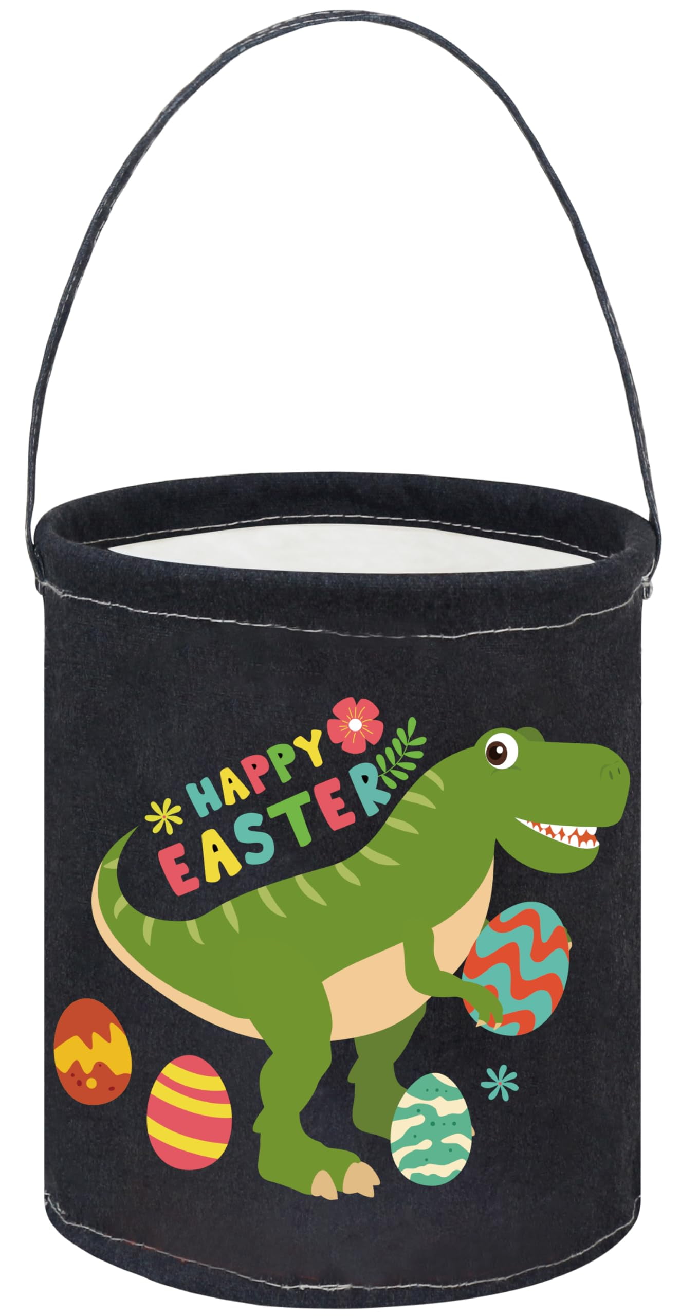Sanjiaofen Dinosaur Baskets, Kids Easter Dinosaur Storage Bins ...