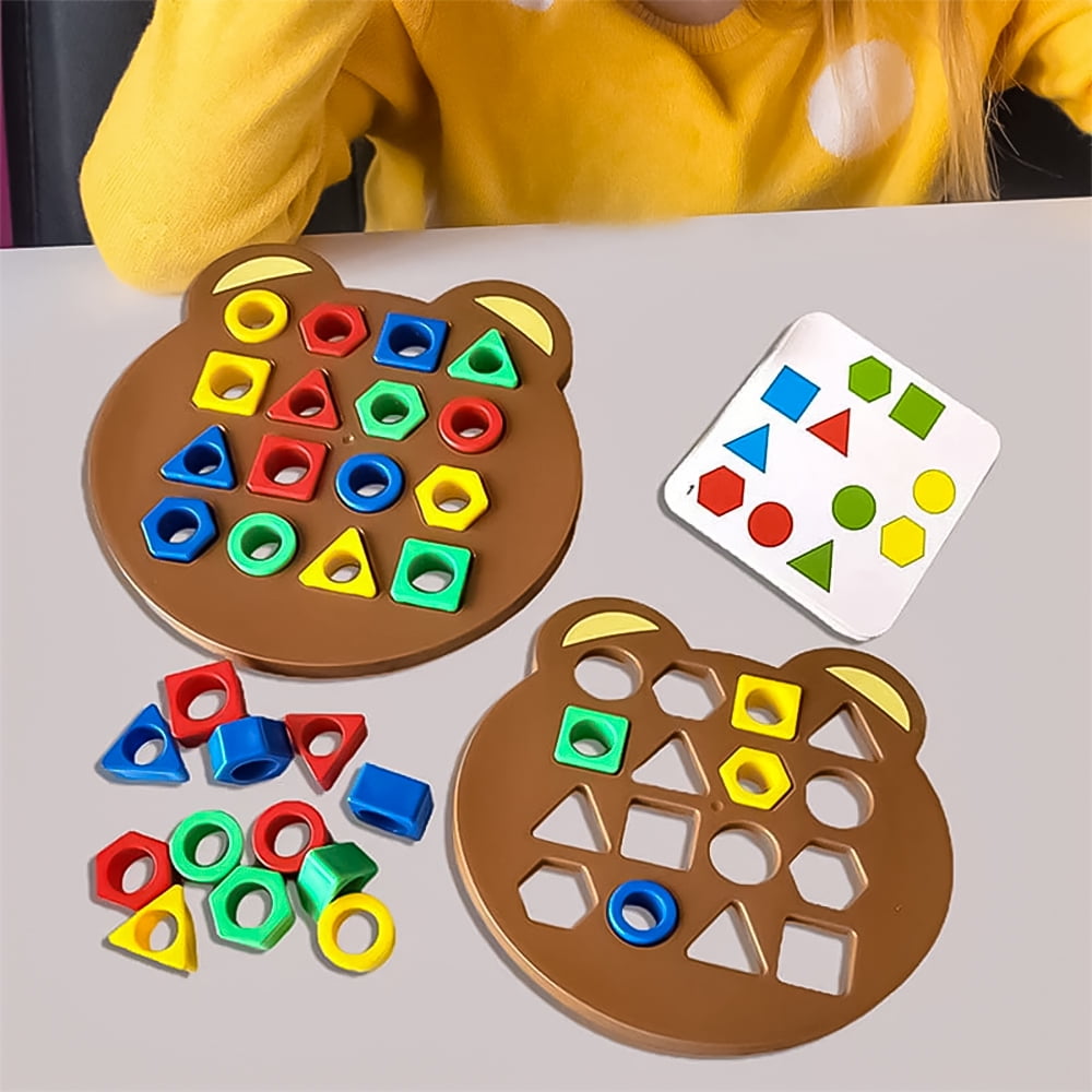 Sank Shape Matching Game, Kids Puzzles Geometric Shape Color Matching ...
