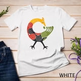 Sankofa Bird Adinkra Art In Pan African Colors Unisex T-Shirt Birthday ...