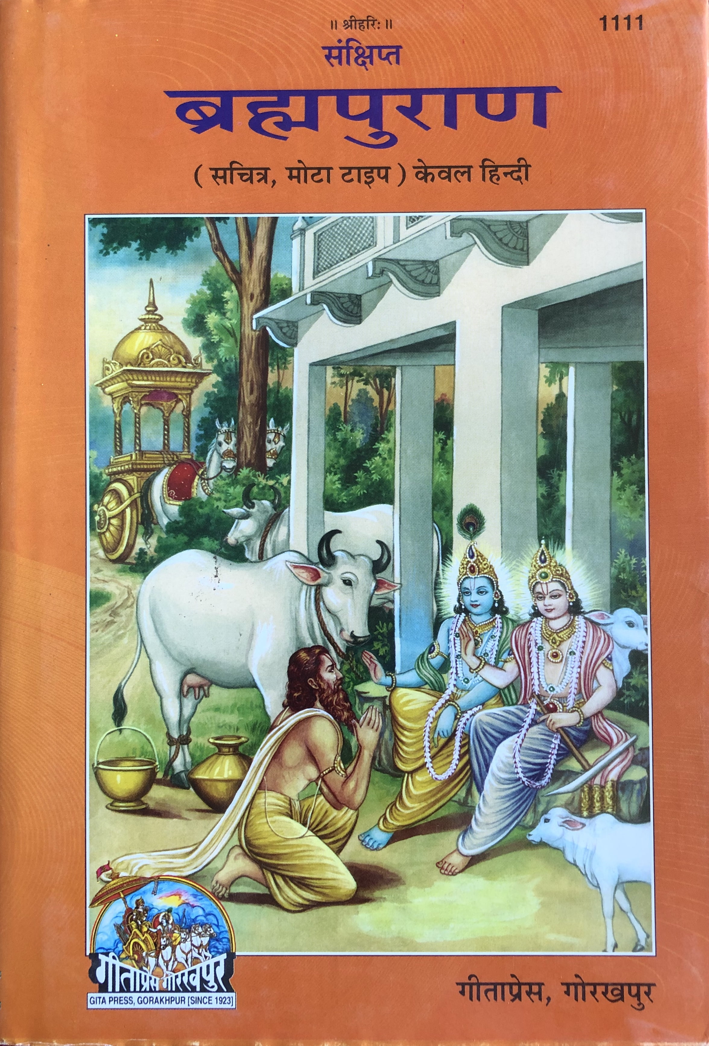 Sankshipt Brahma Puran (संक्षिप्त ब्रह्मपुराण) , Hardcover, Hindi book ...