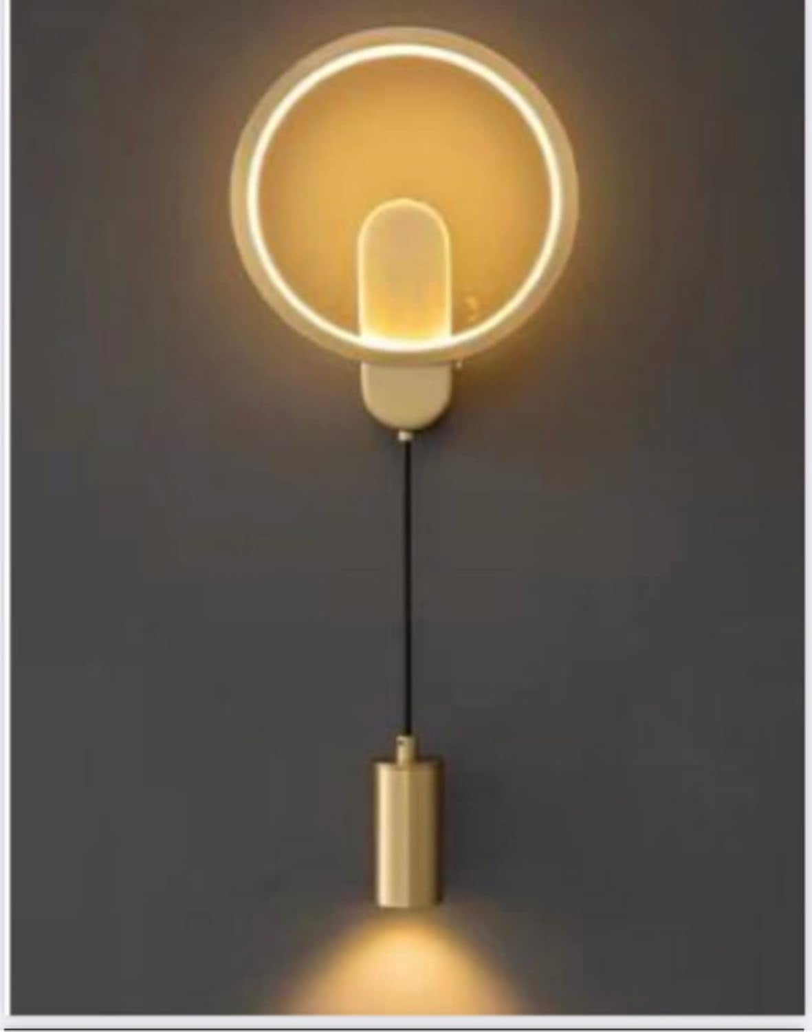 Sanleen Decorative Crystal Hanging Wall Light Lamp for Living Room ...