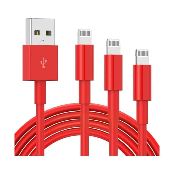 Sanlf 2 Pack Carplay Cable for iPhone 16/15 - Apple MFi Certified, 10ft ...