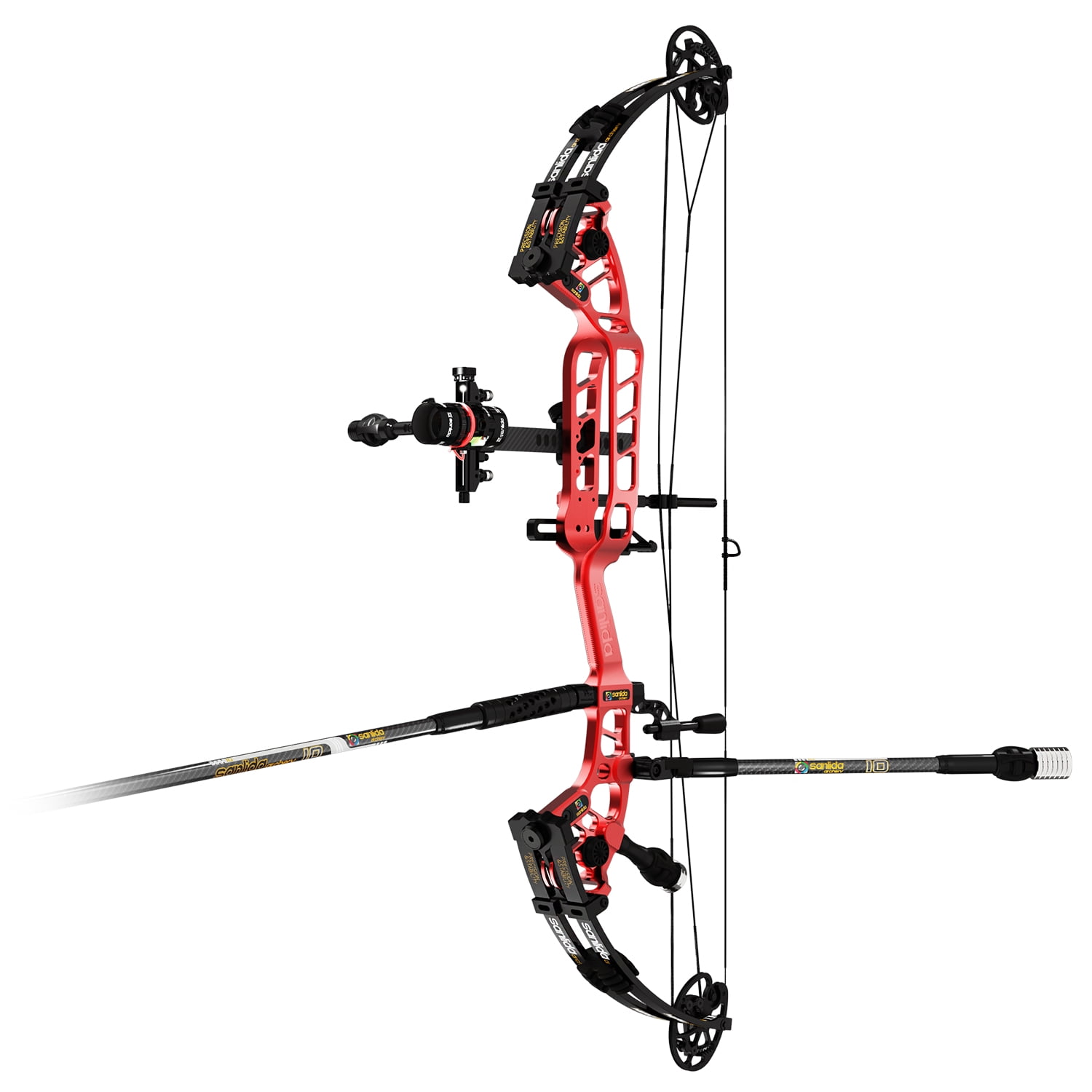 Sanlida Archery 37" Hero 10 Ⅱ Advanced Target Compound Bow Kit for ...