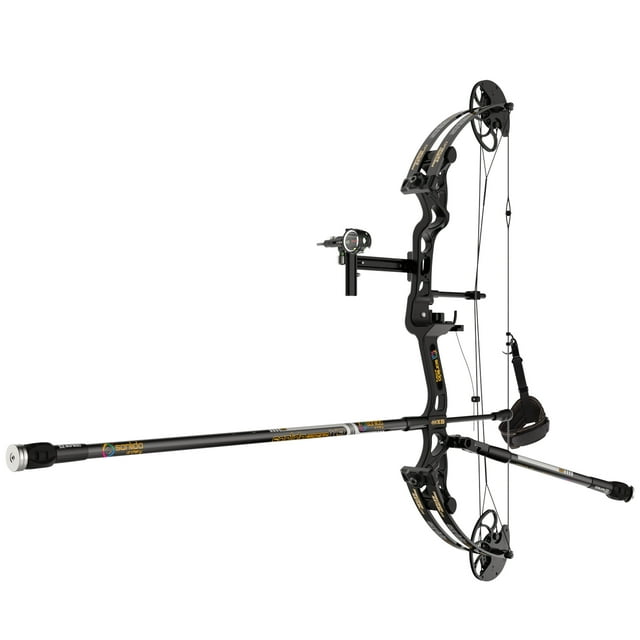 Sanlida Hero X8 Junior Professional- Grade Standard Target Compound Bow and Arrow Kit with ...