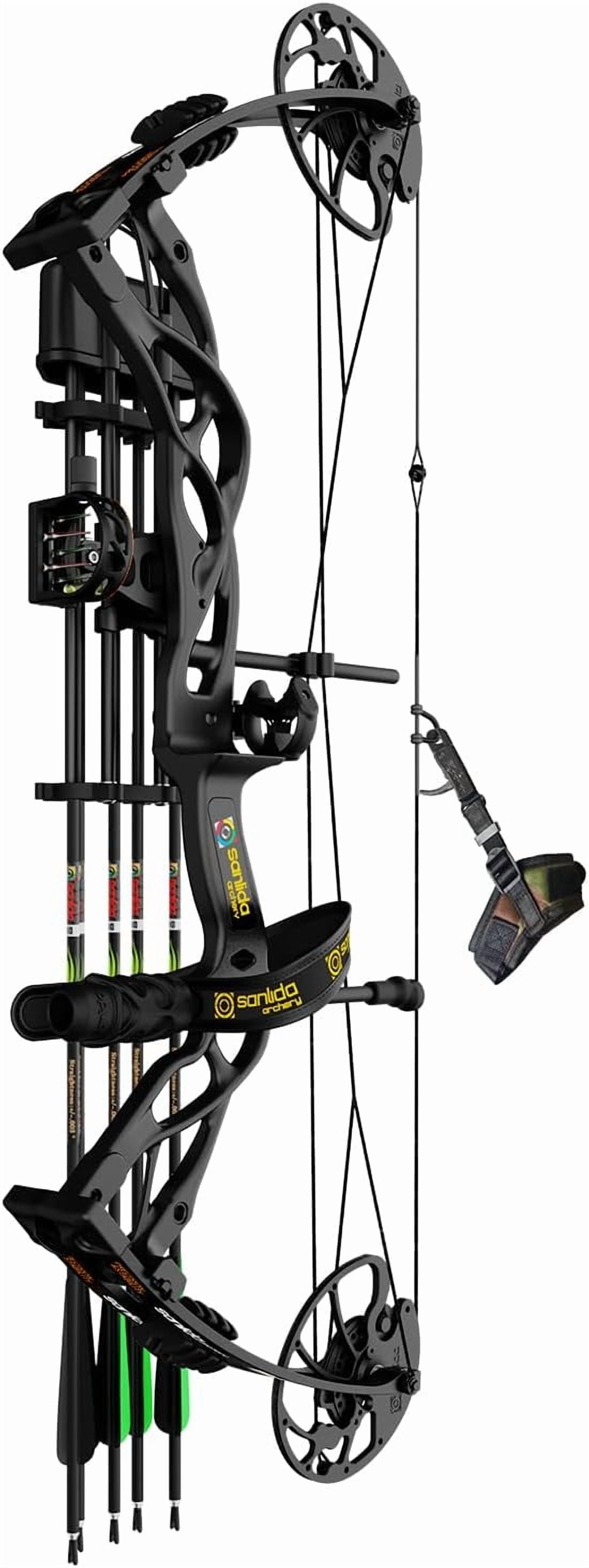 Sanlida Dragon X9 Ready to Hunt Compound Bow Package for Adults ...