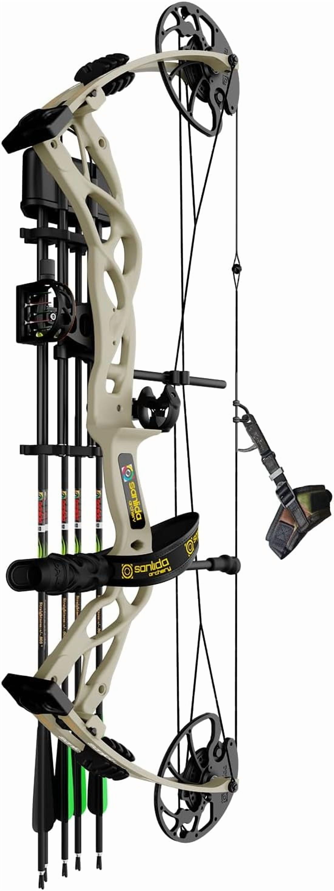 Sanlida Dragon X9 Ready to Hunt Compound Bow Package for Adults ...