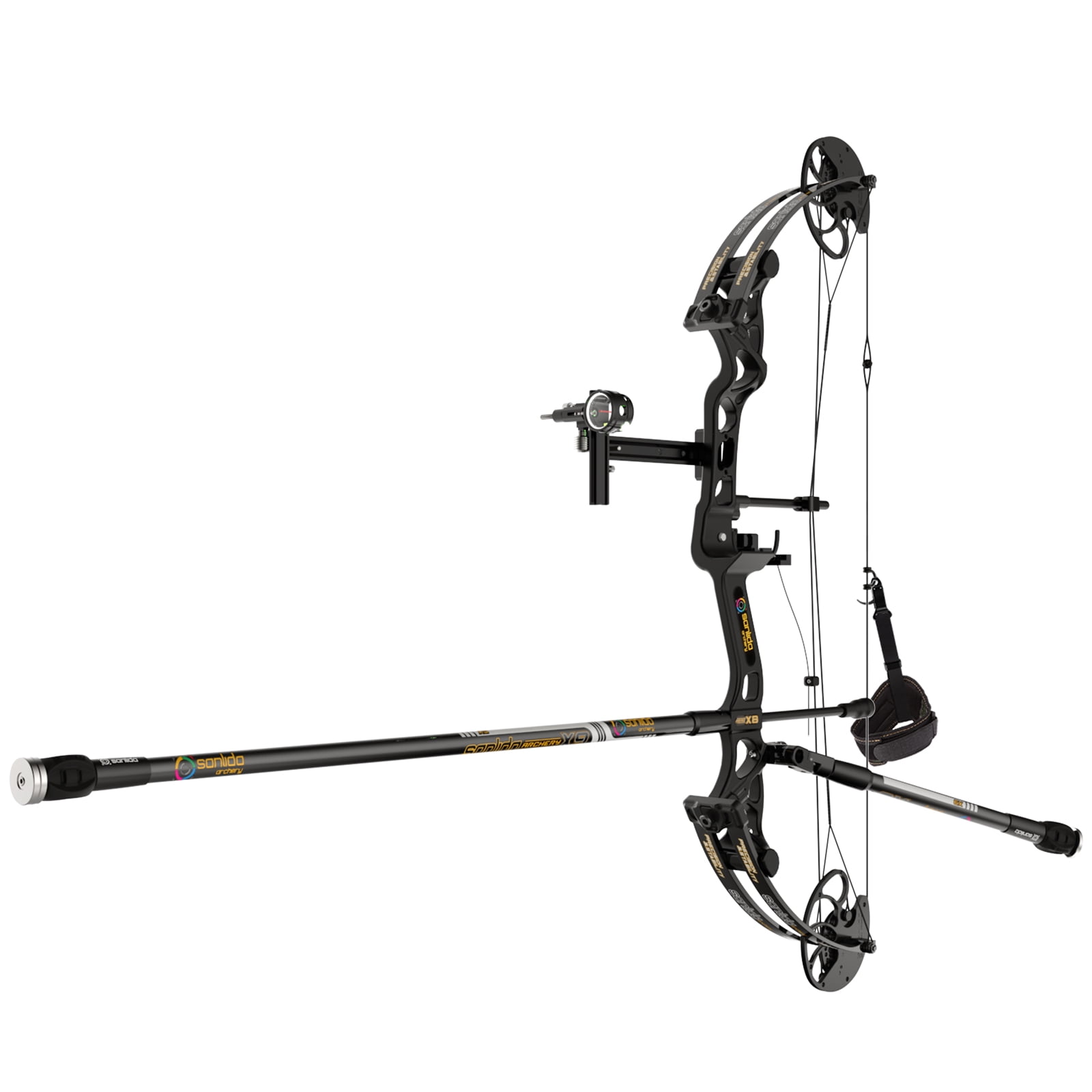 Sanlida Hero X8 Junior Professional- Grade Standard Target Compound Bow ...