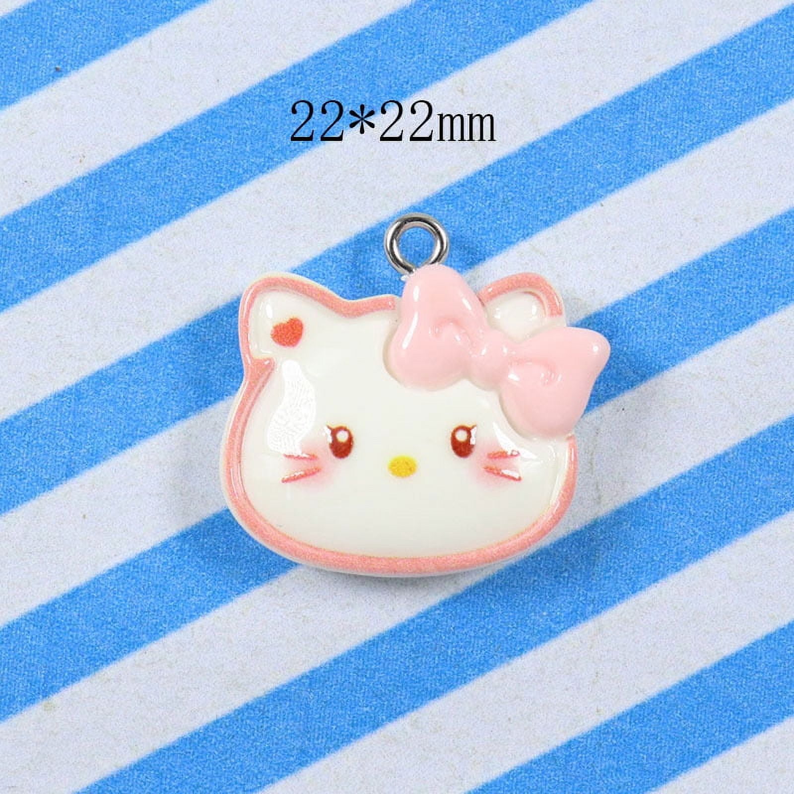 Sanliou Resin Cartoon Hello Kitty Pendant Cute Jade Mandarin Dog Kuromi ...