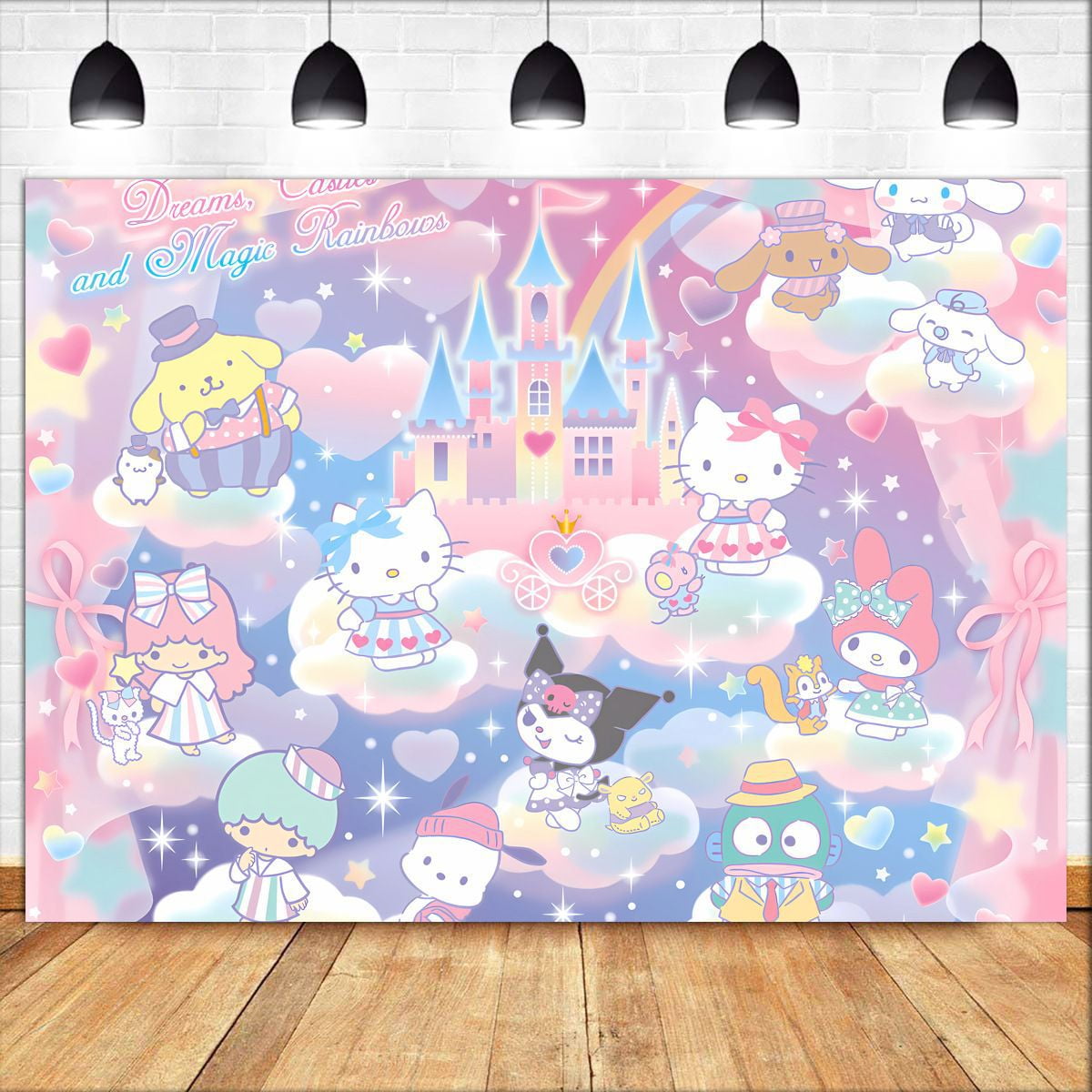 Sanliou Theme Party Supplies Backdrop Sanliou Birthday Party ...