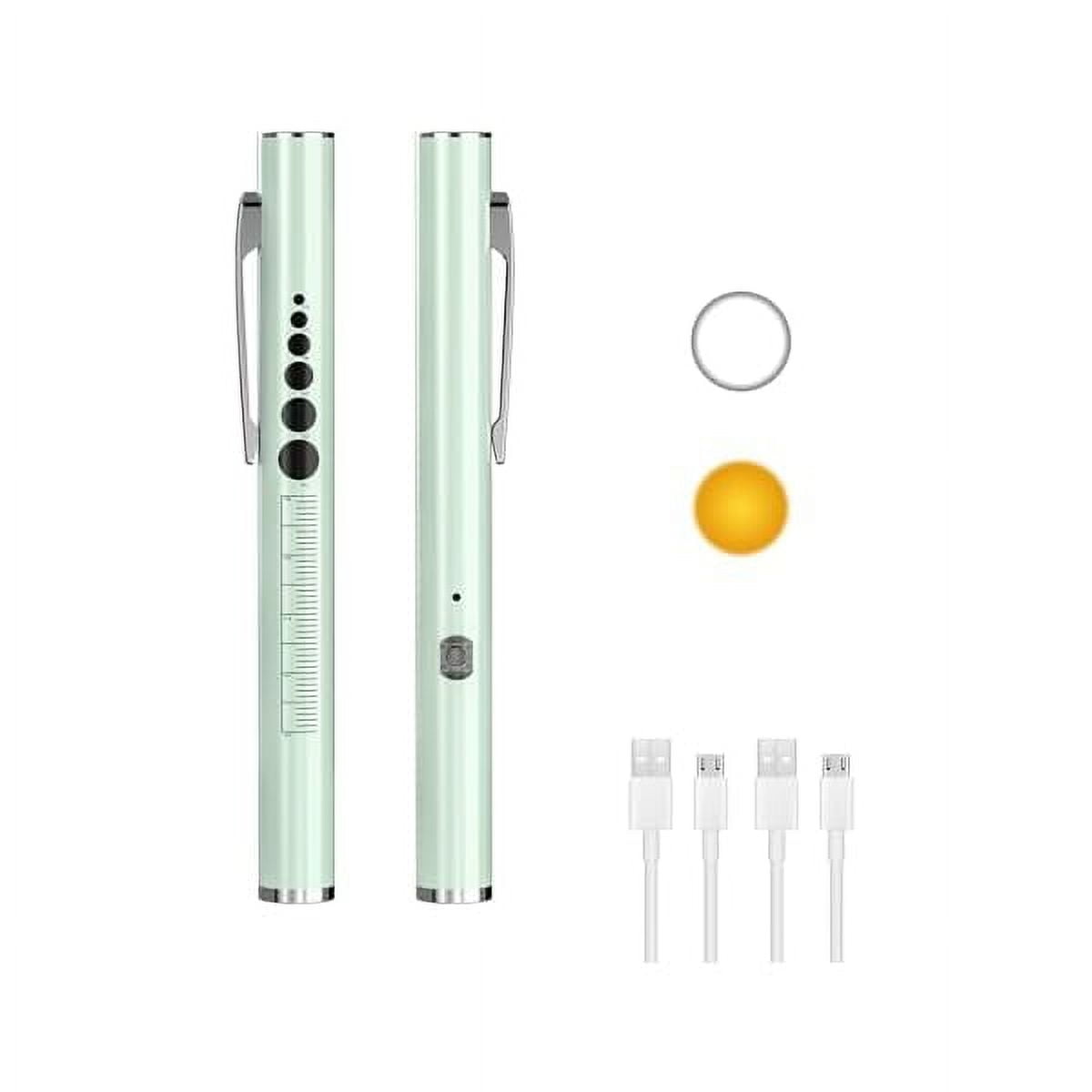 Sanlufa 2 Rechargeable Pen Lights with Pupil Gauge & Ruler, LED ...