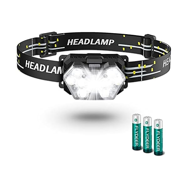 Sanlufa 2000 Lumen 9 LED Headlamp, Ultra Bright Head Lamp with 6 Modes ...