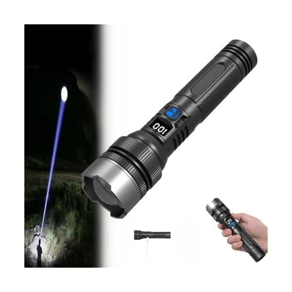 Sanlufa 2025 The Ultimate Survival Flashlight, Rechargeable Flashlights ...