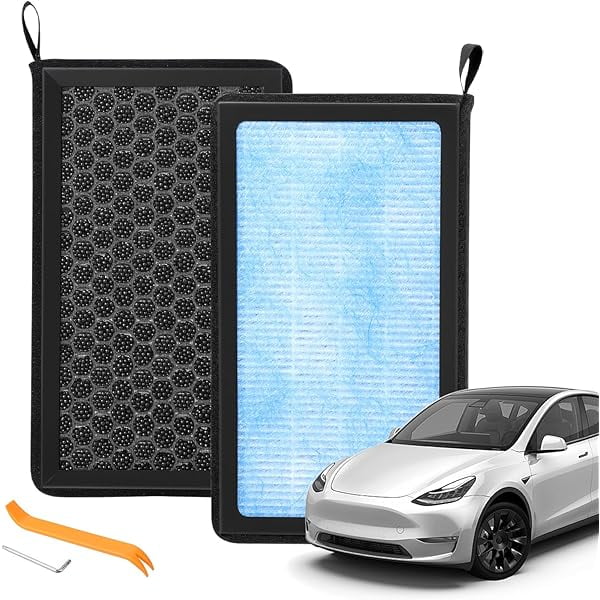 Sanlufa Cabin Air Filter for Tesla Model 3 Model Y, 2 Pack Car Cabin ...