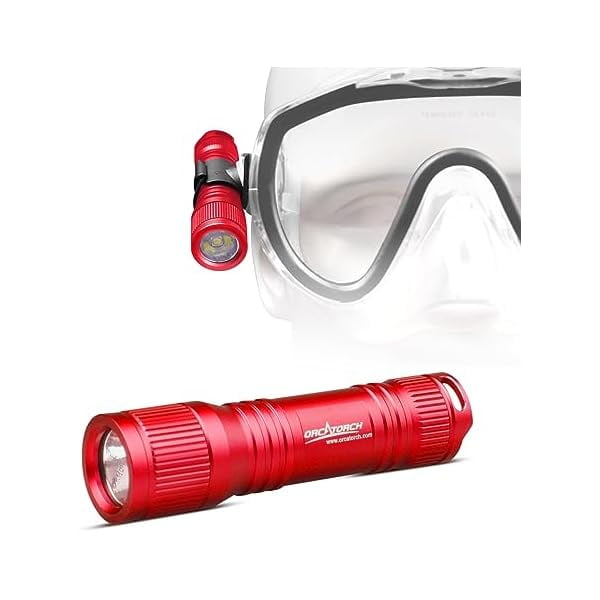 Sanlufa D560 Mini Scuba Dive Light Headlamp 650 Lumen Mask Diving ...
