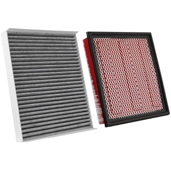 Sanlufa Engine+Cabin Air Filters Fit for Ford Expedition 2018-2025, F ...