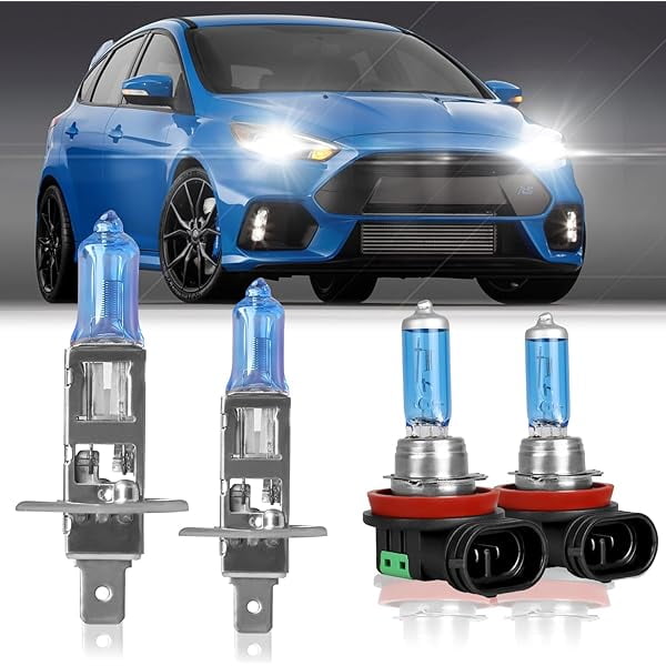 Sanlufa Fit for Ford Focus 2012-2018 High Performance Halogen Headlight ...