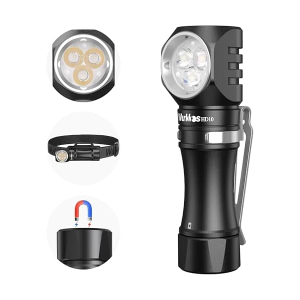 Sanlufa Flashlight Rechargeable 1200 Lumens Small Flashlights with ...