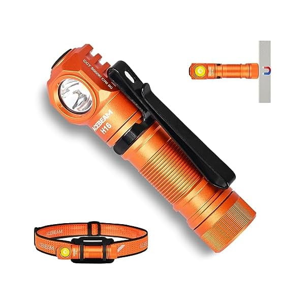 Headlamp Rechargeable ACEBEAM H16 1000 High Lumens Rechargeable Led ...