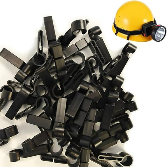 Sanlufa Headlamp Clips Hook Hard Hat Light Clips,Hardhat Headlamp ...