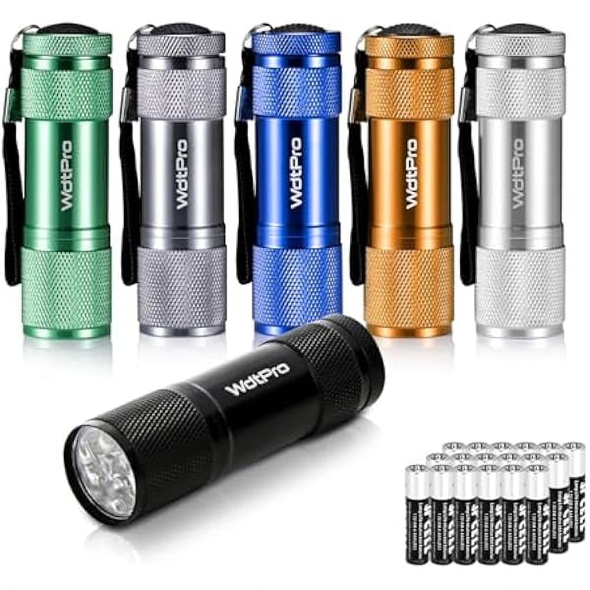 Sanlufa LED Mini Flashlights, Super Bright Flashlight with Lanyard, Assorted Colors - Best Tac ...