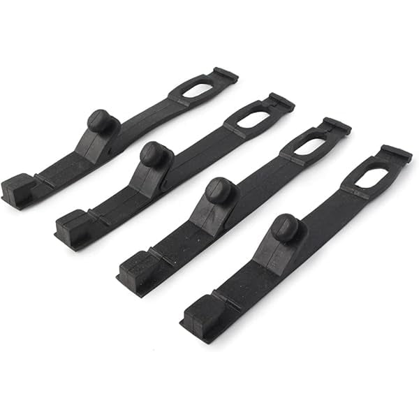 Sanlufa Motorcycle Black Headlight Fairing Rubber Straps Dirt Bike ...