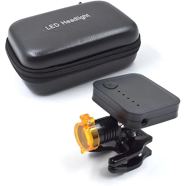Sanlufa Powerful LED Headlight Headlamp for Dental Loupes Wireless ...