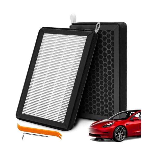 Sanlufa Tesla Model 3 Model Y HEPA Cabin Air Filter with Activated ...