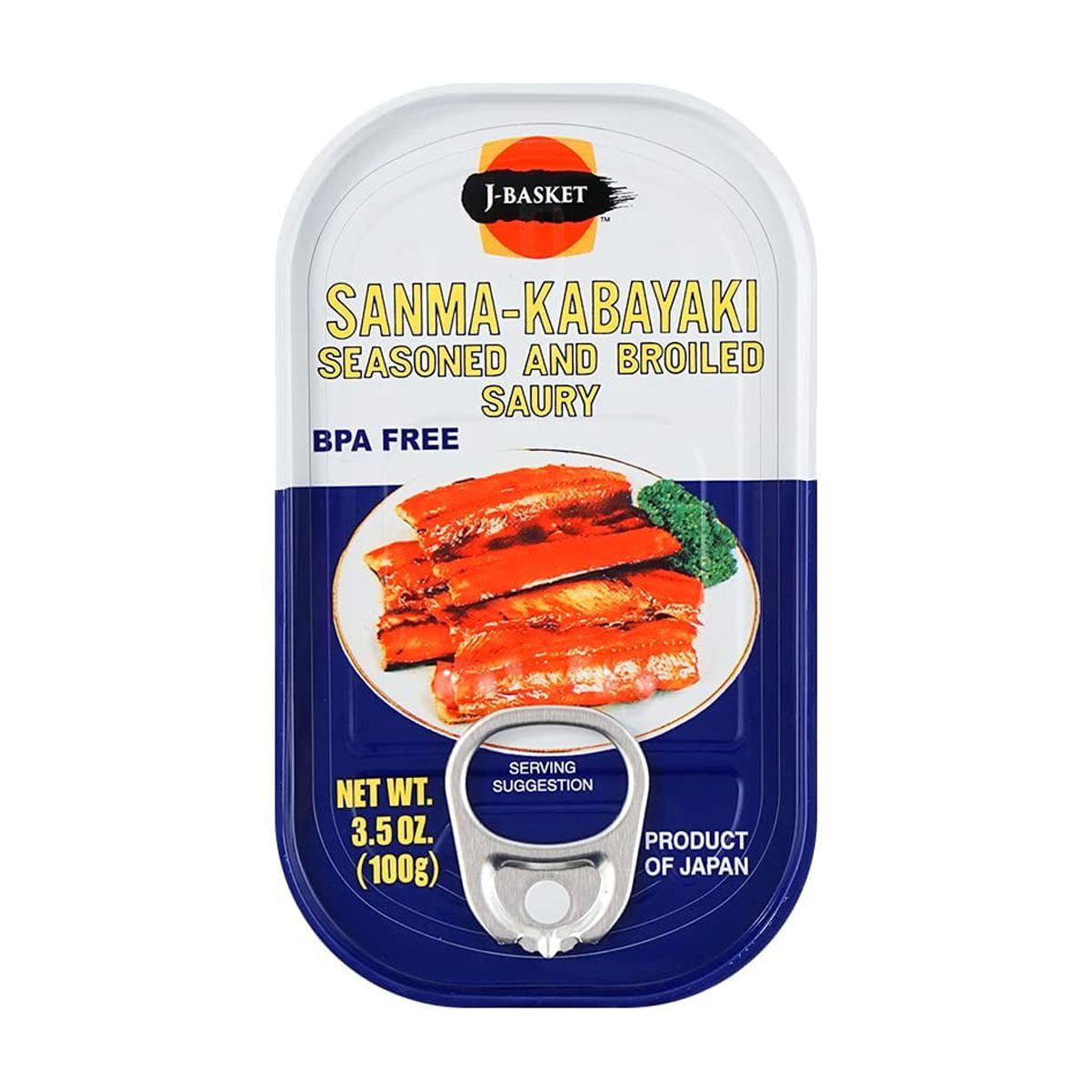 Sanma Kabayaki Broiled Sauries 3.5oz. (100g) (Pack of 12) - MADE IN ...