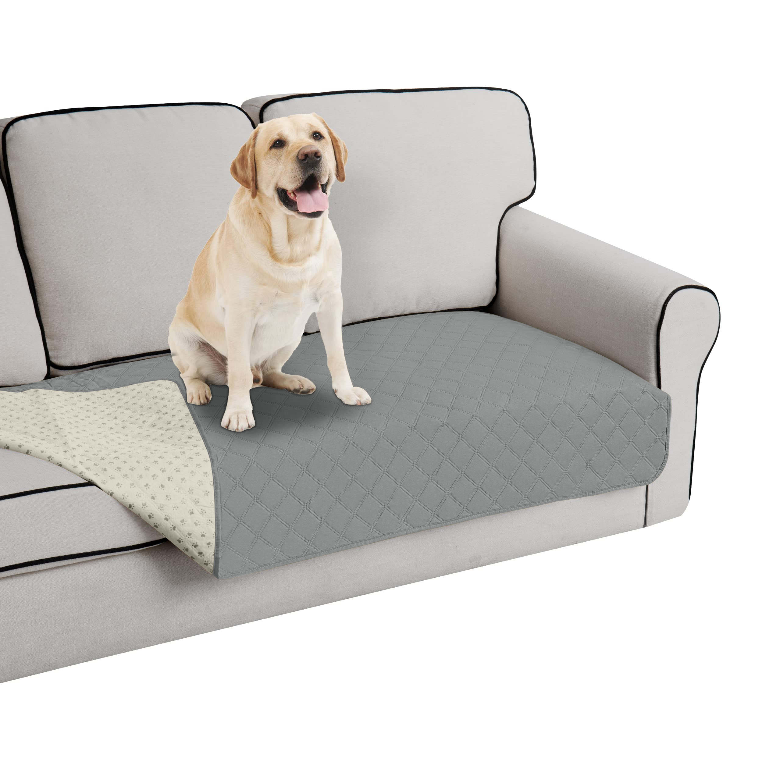 Furniture Protector Pet Cover for Dogs and Cats with Shredded Memory ...