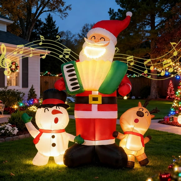 Christmas Snoopy Inflatable Yard Decorations